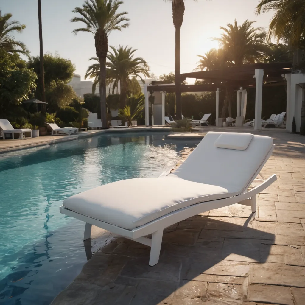 Discover the Timeless Elegance of White Resin Chaise Lounge Chairs