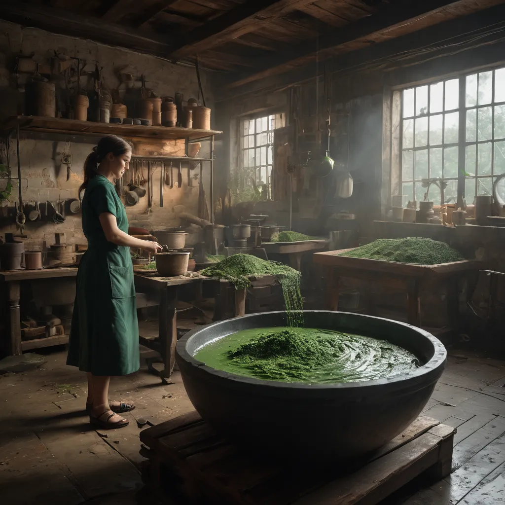 Exploring Dark Green Dye: Origins and Applications