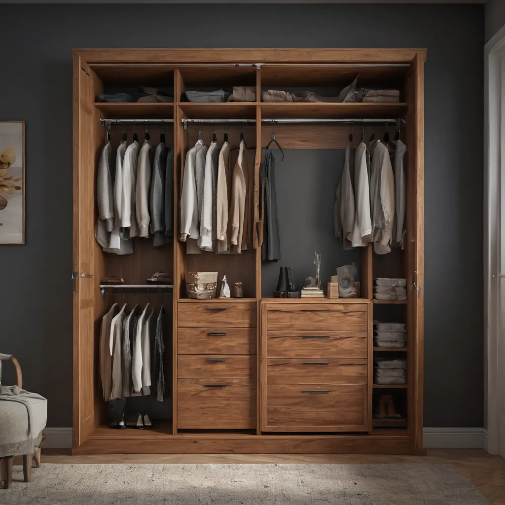 Maximize Space with Small Adjustable Closet Rods