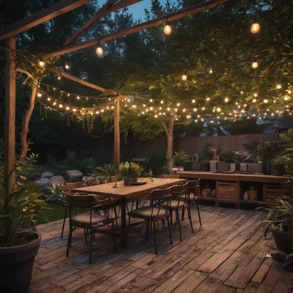 Illuminate Your Outdoor Space: Innovative Backyard Hanging Lights Ideas
