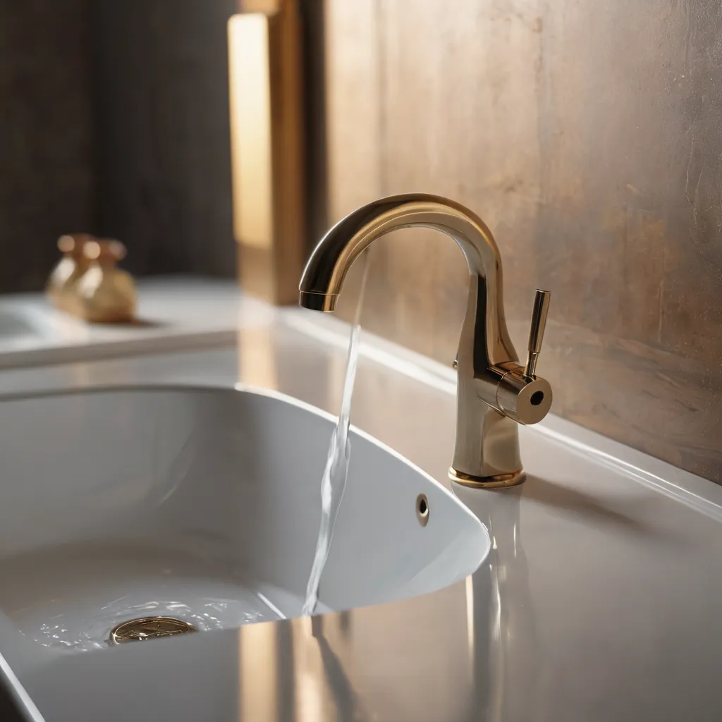 Unveiling the Exquisite Delta Marca Faucet in Luxurious Champagne ...