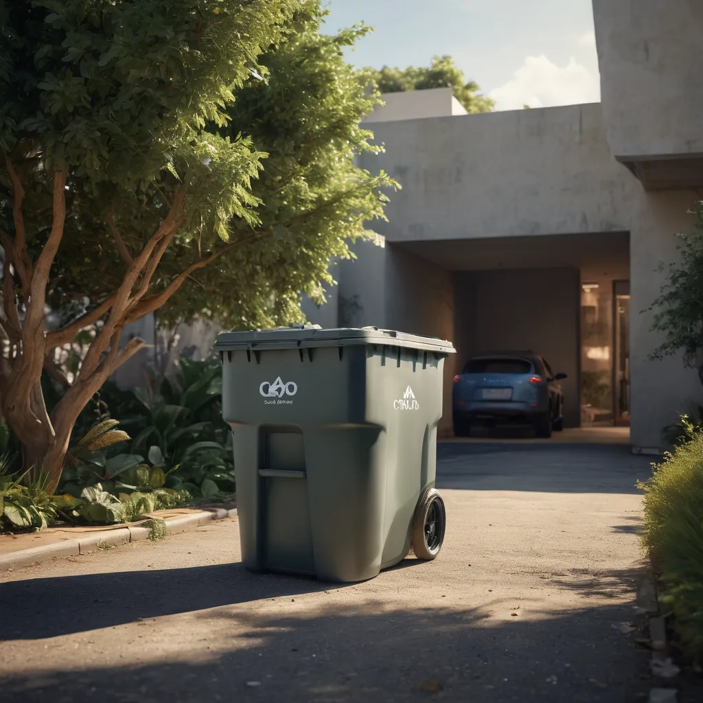 Enhancing Waste Management Efficiency with a 64-Gallon Container